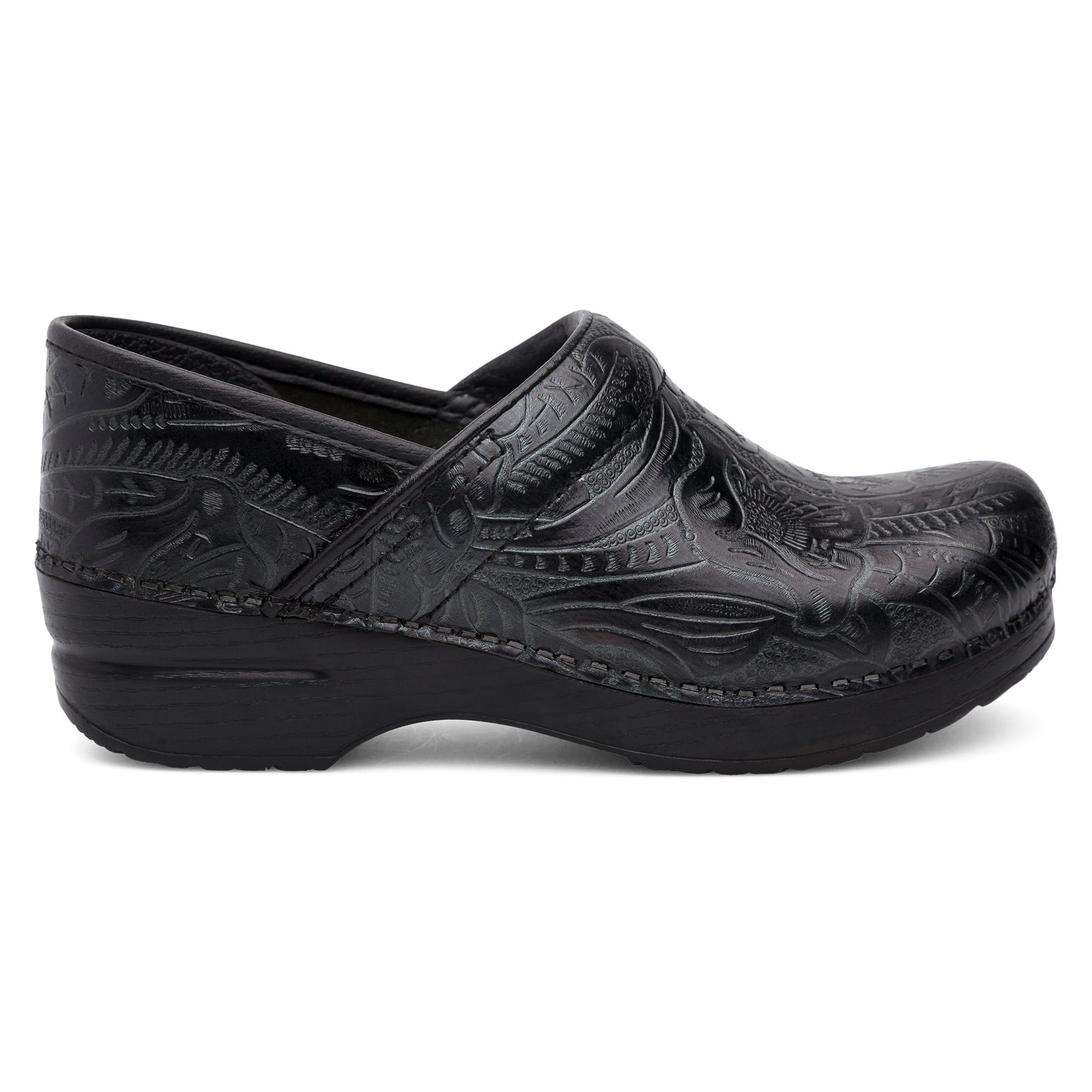 Dansko Women's Proffesional Tooled Clogs Black