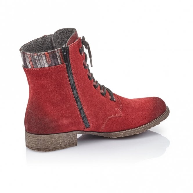 Rieker Women's 70840-35 Boots Red